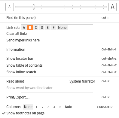 Bug: Scaling Artifacts in menu - Logos Community